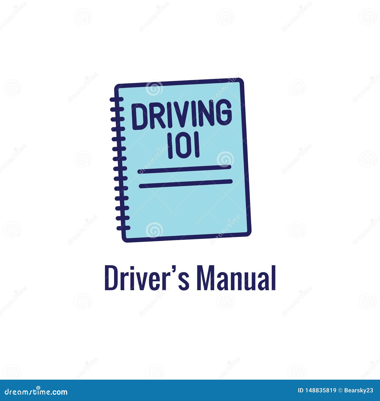 Drivers Test and License Icon Set and - Web Header Banner Stock Vector ...