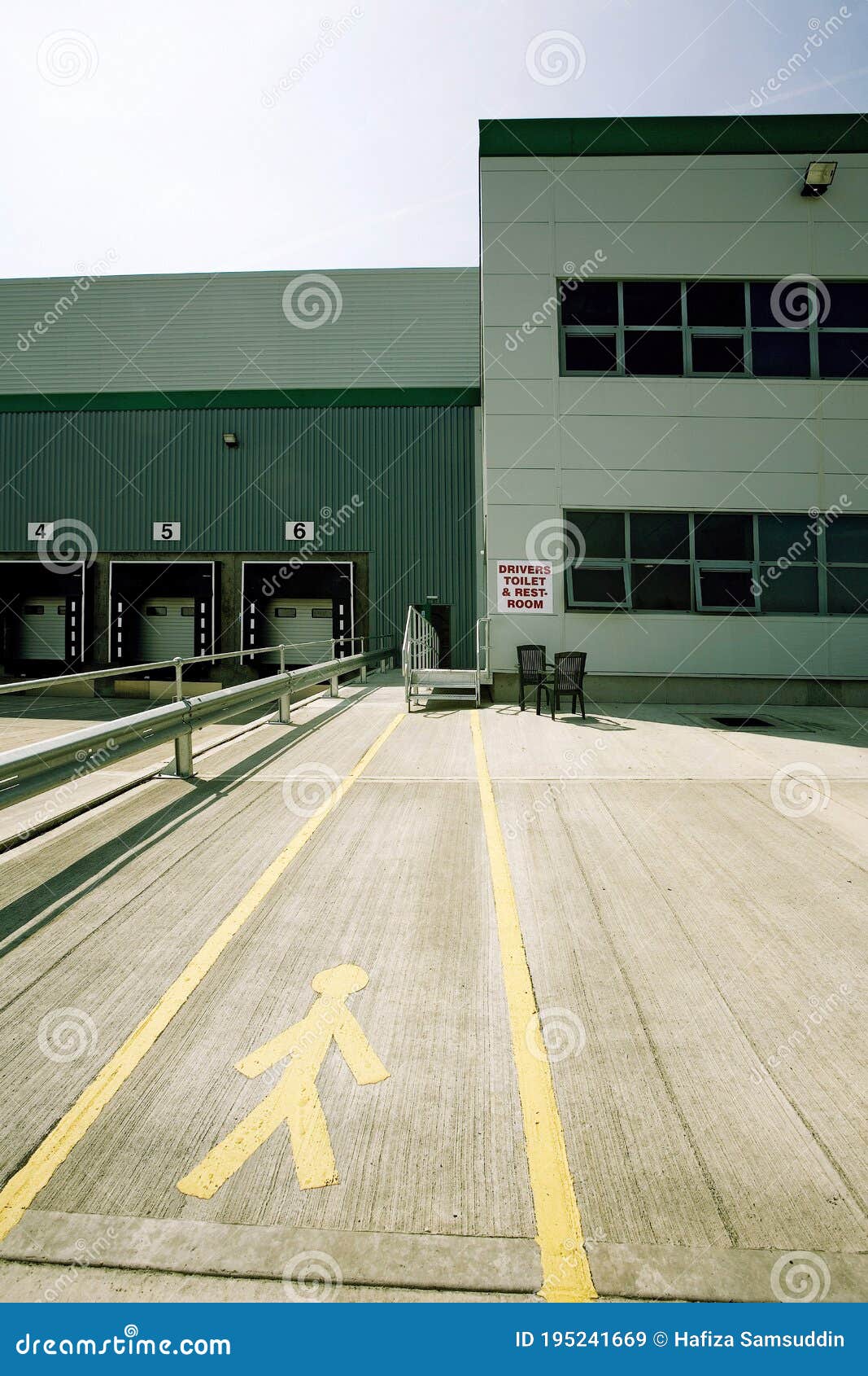 Drivers Toilet and Restroom Stock Image - Image of shipment, restroom ...