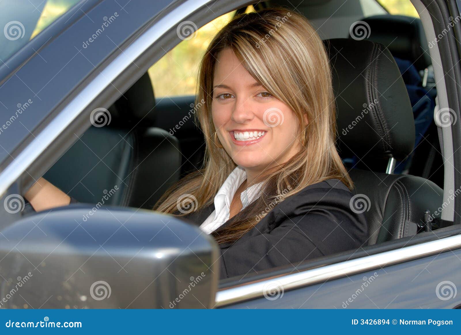 Driving stock photo. Image of happiness, businesswoman - 3426894