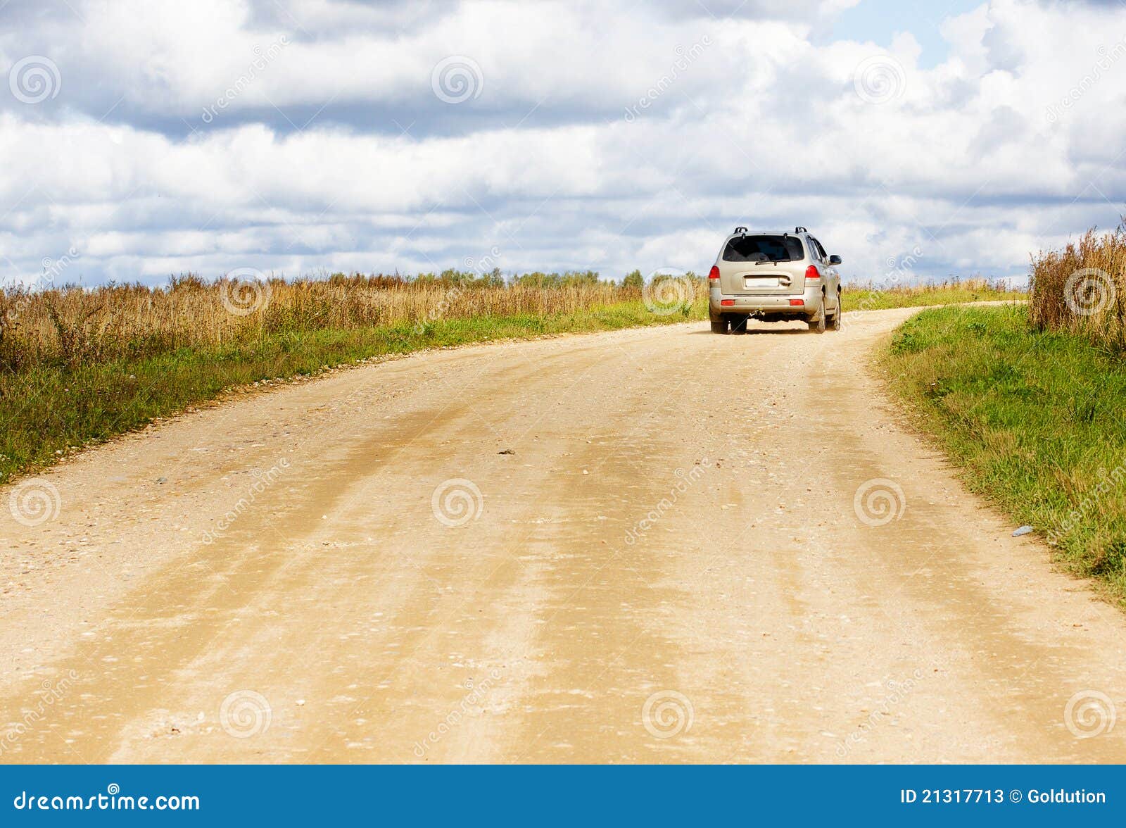 Driving away stock image. Image of field, landscape, sunny - 21317713