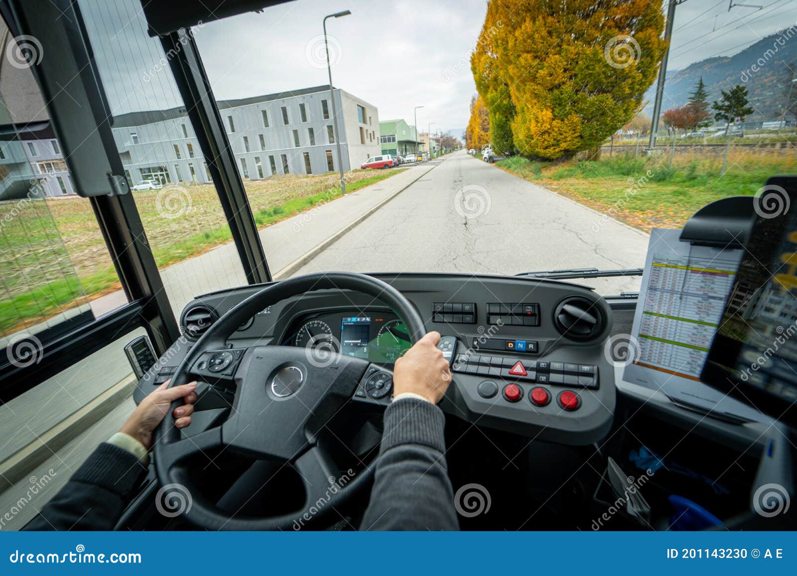 Driving a car at work day stock photo. Image of person - 201143230