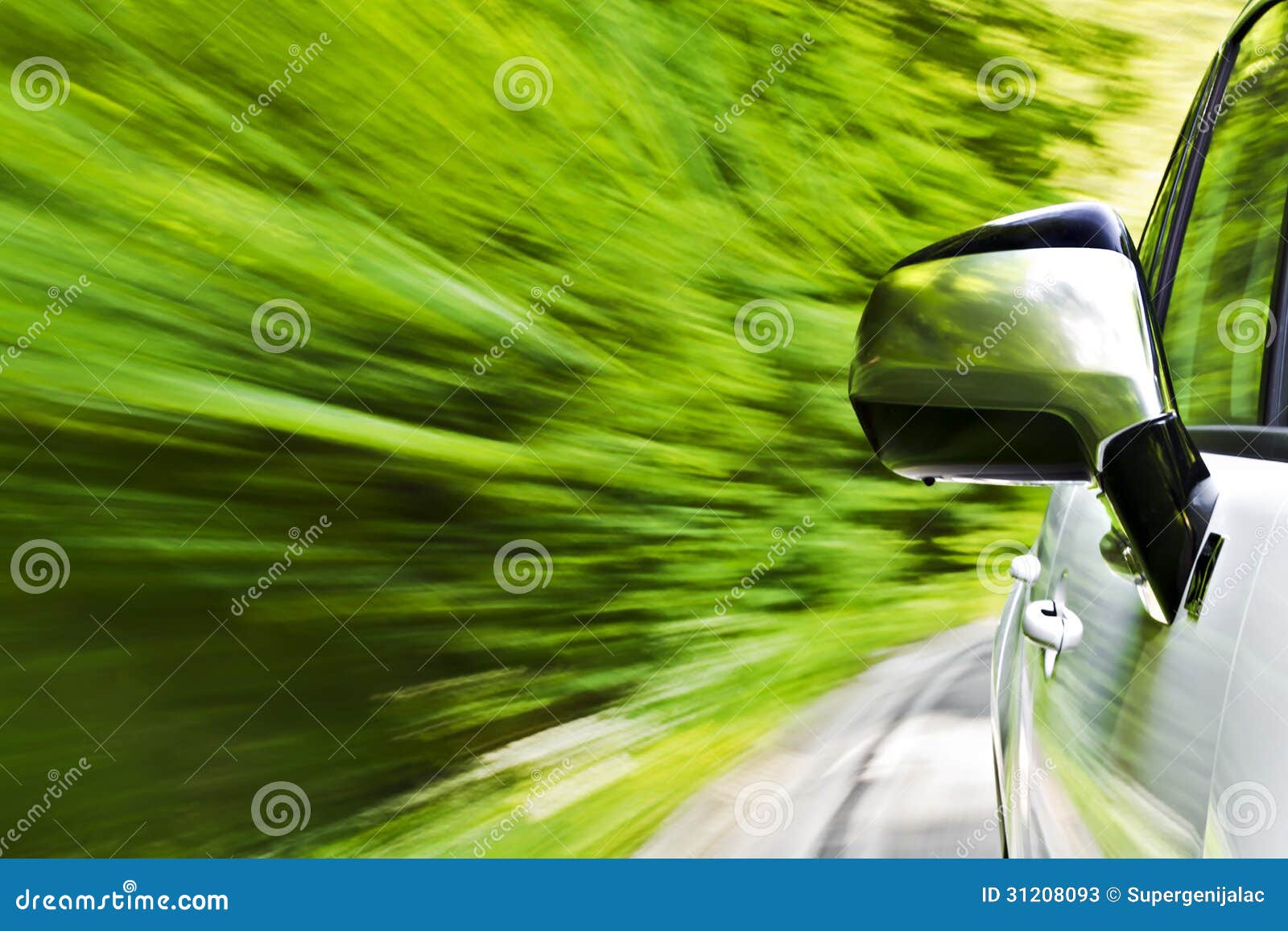 Driving a car stock image. Image of rack, motion, road - 31208093