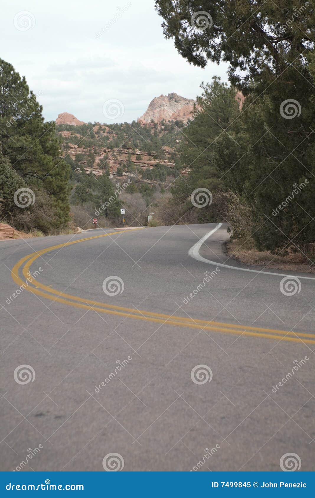 Driving colorado stock image. Image of turn, trip, travel - 7499845