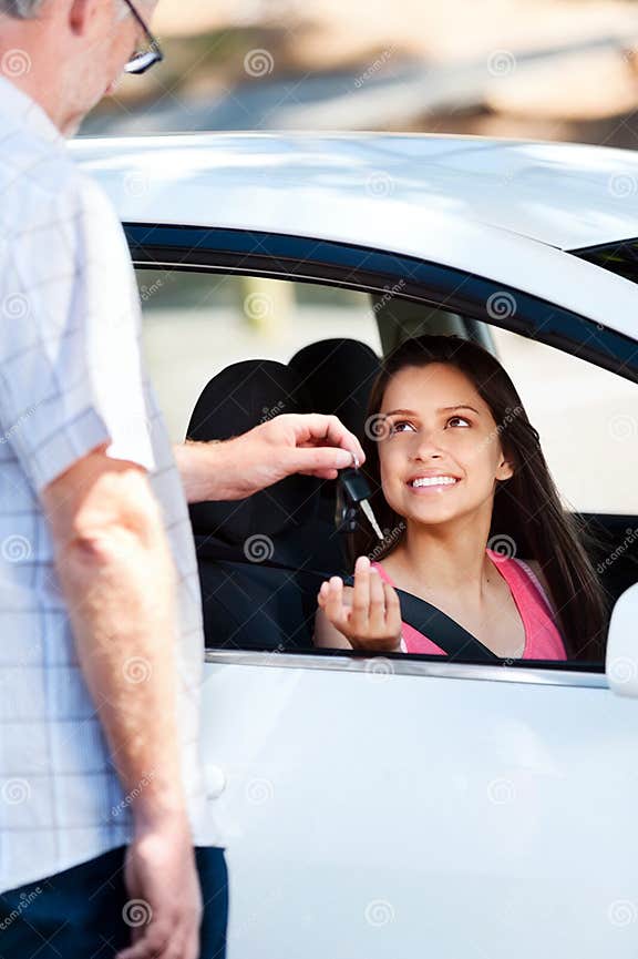Driving exam stock photo. Image of confidence, automobile - 28932392