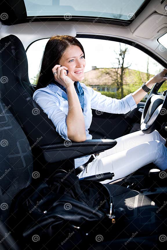 Driving girl stock image. Image of road, drive, woman - 19752527