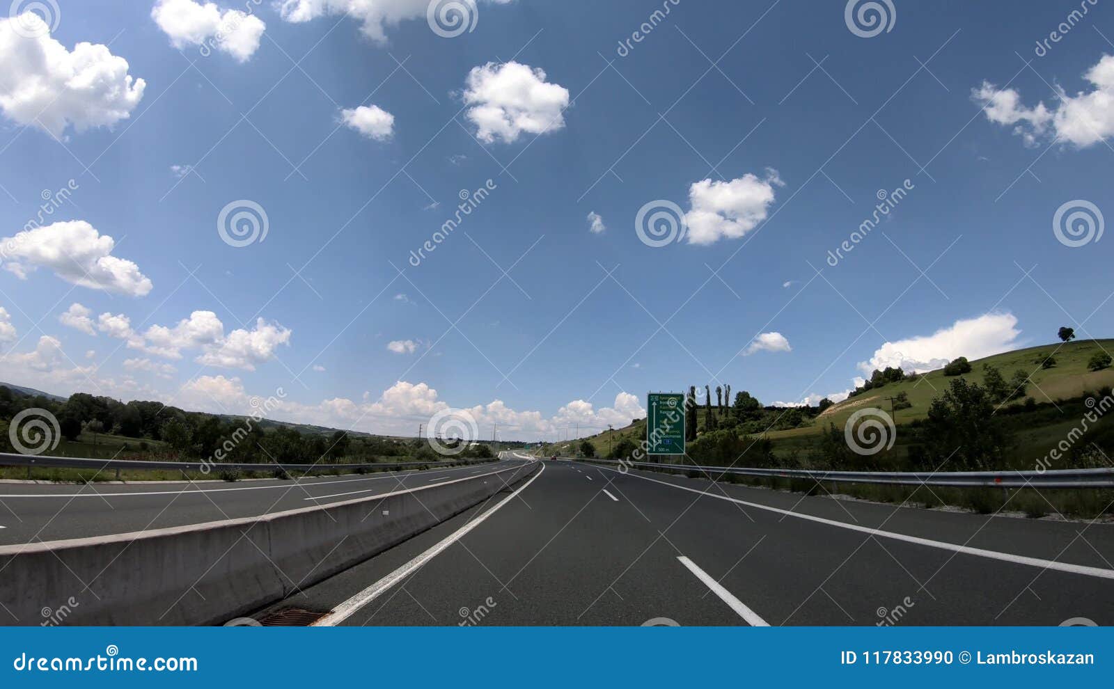 Driving on the Highway, Front View Stock Footage - Video of 16mm ...