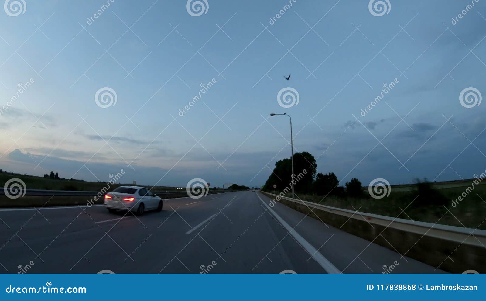 Driving on the Highway, Front View Stock Footage - Video of freeway ...