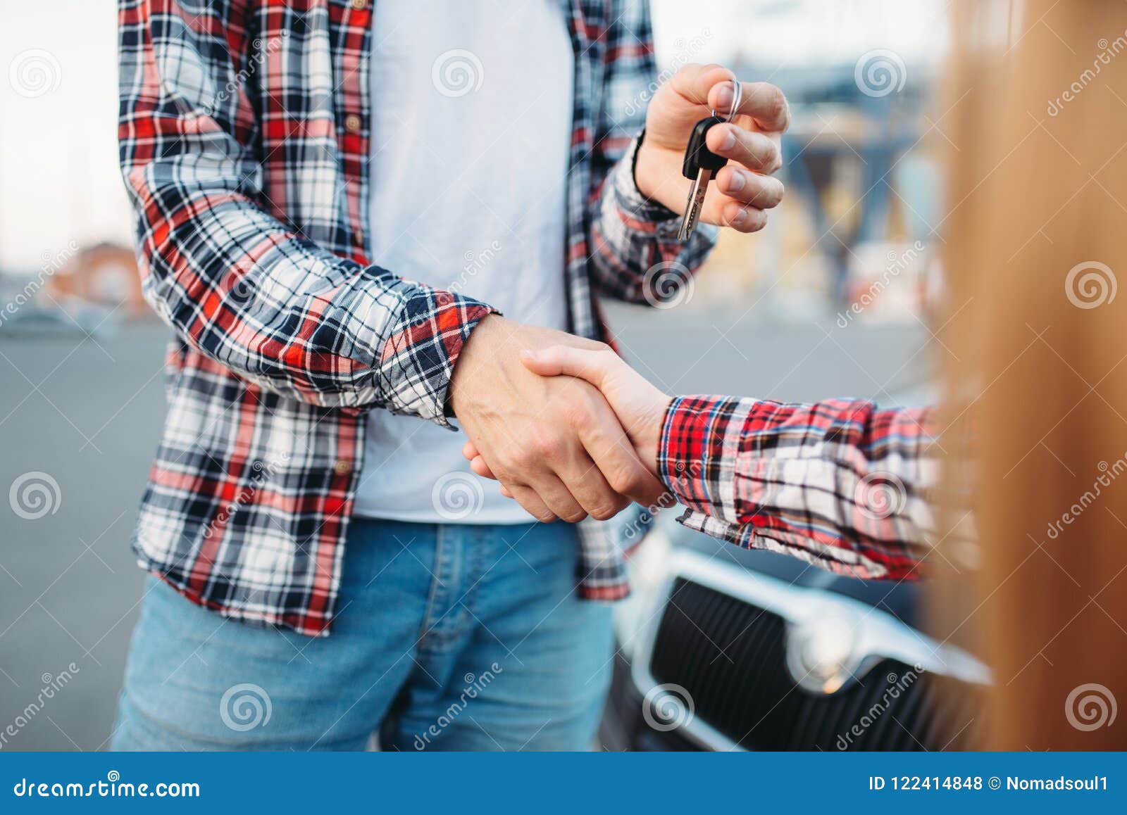 Driving Instructor Gives Car Key To Female Student Stock Photo - Image ... Driving Instructor Gives Car Key To Female Student Stock Photo - Image ...