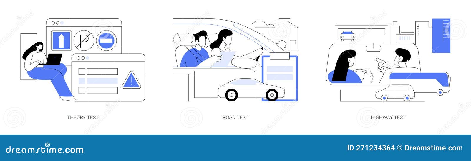 Driving License Exams Abstract Concept Vector Illustrations. Stock ... Driving License Exams Abstract Concept Vector Illustrations. Stock ...