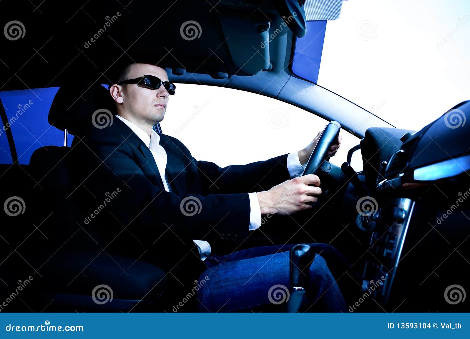 Driving man stock photo. Image of connection, traffic - 13593104
