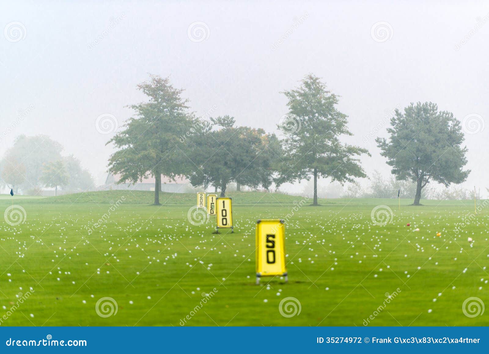 Driving range stock photo. Image of distance, flag, learn - 35274972