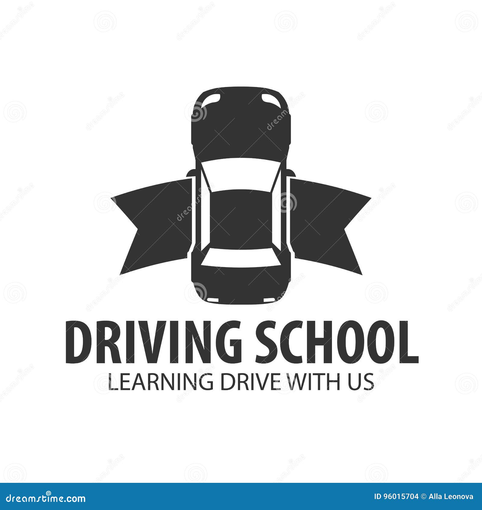 Driving School Logo and Emblem Template. Auto Education. Vector ...