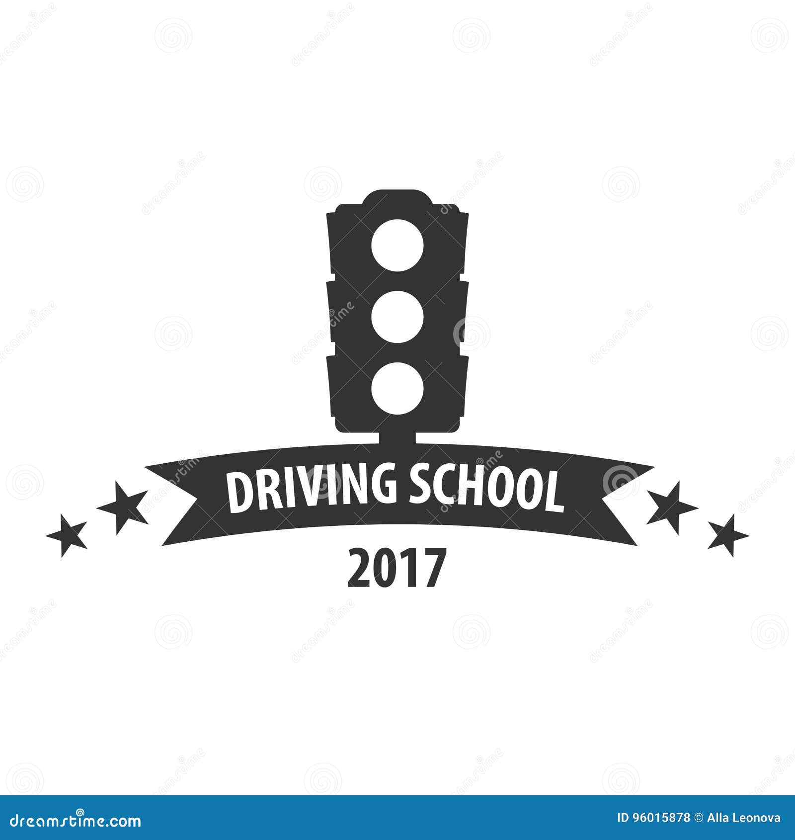 Driving School Logo and Emblem Template. Auto Education. Vector ...