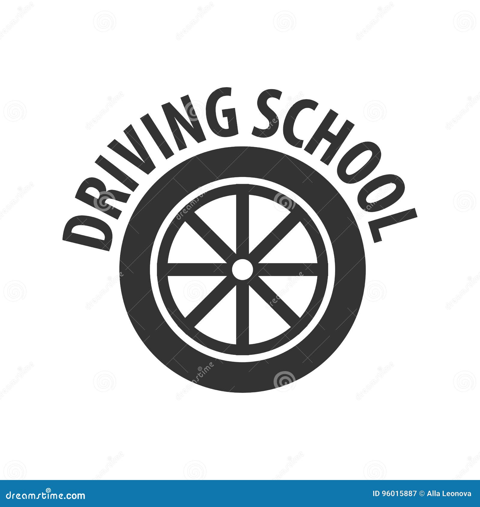 Driving School Logo and Emblem Template. Auto Education. Vector ...