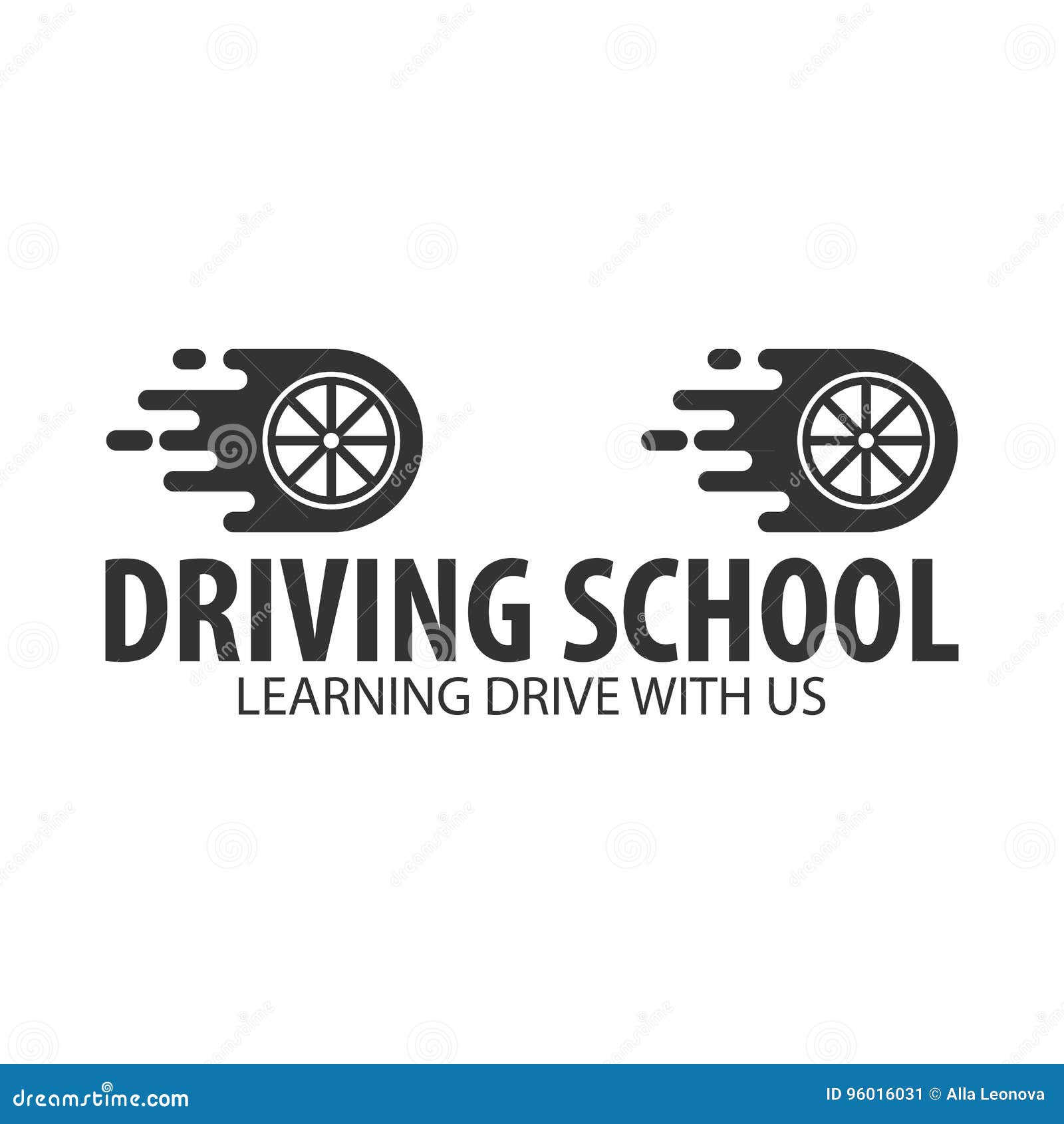Driving School Logo and Emblem Template. Auto Education. Vector ...