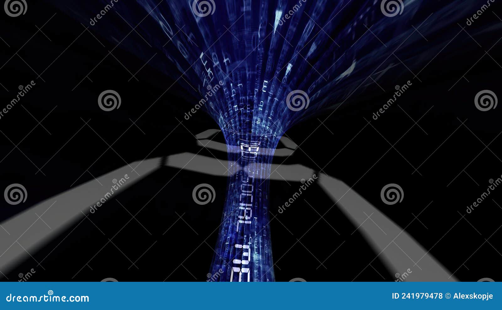 Driving through the Social Media Tunnel Stock Illustration ...