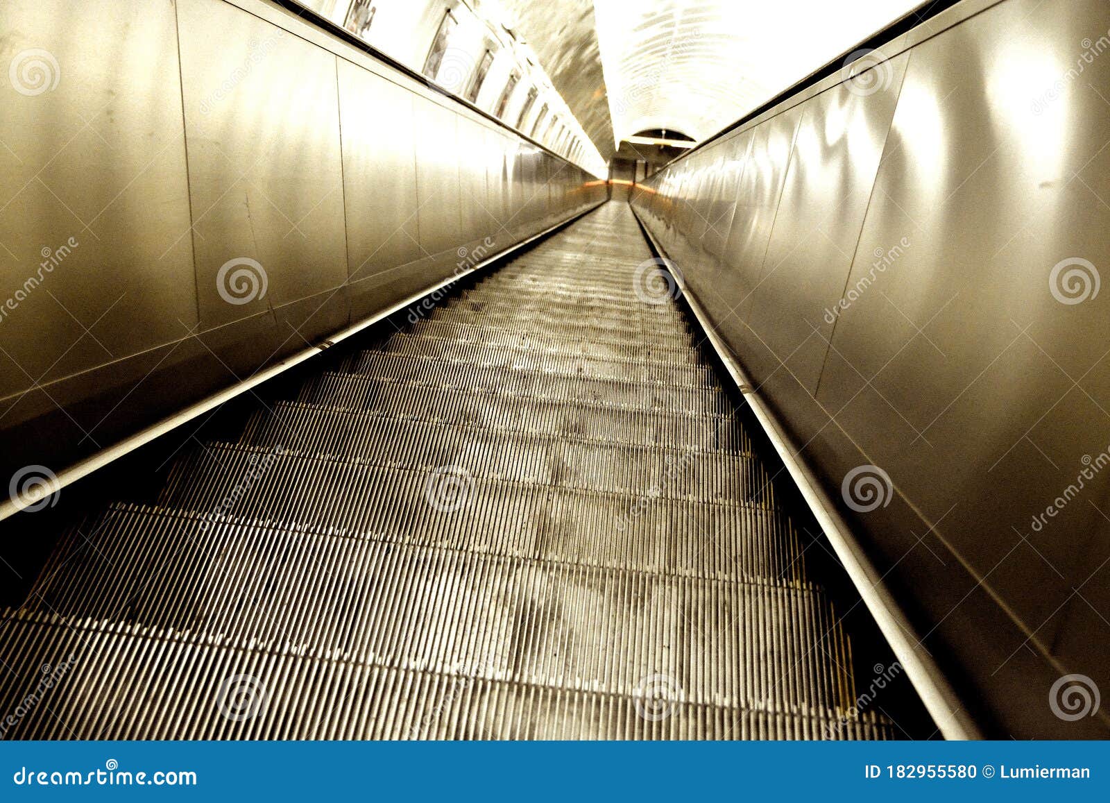 Driving Stairs in the Subway Stock Photo - Image of industry, stairs ...