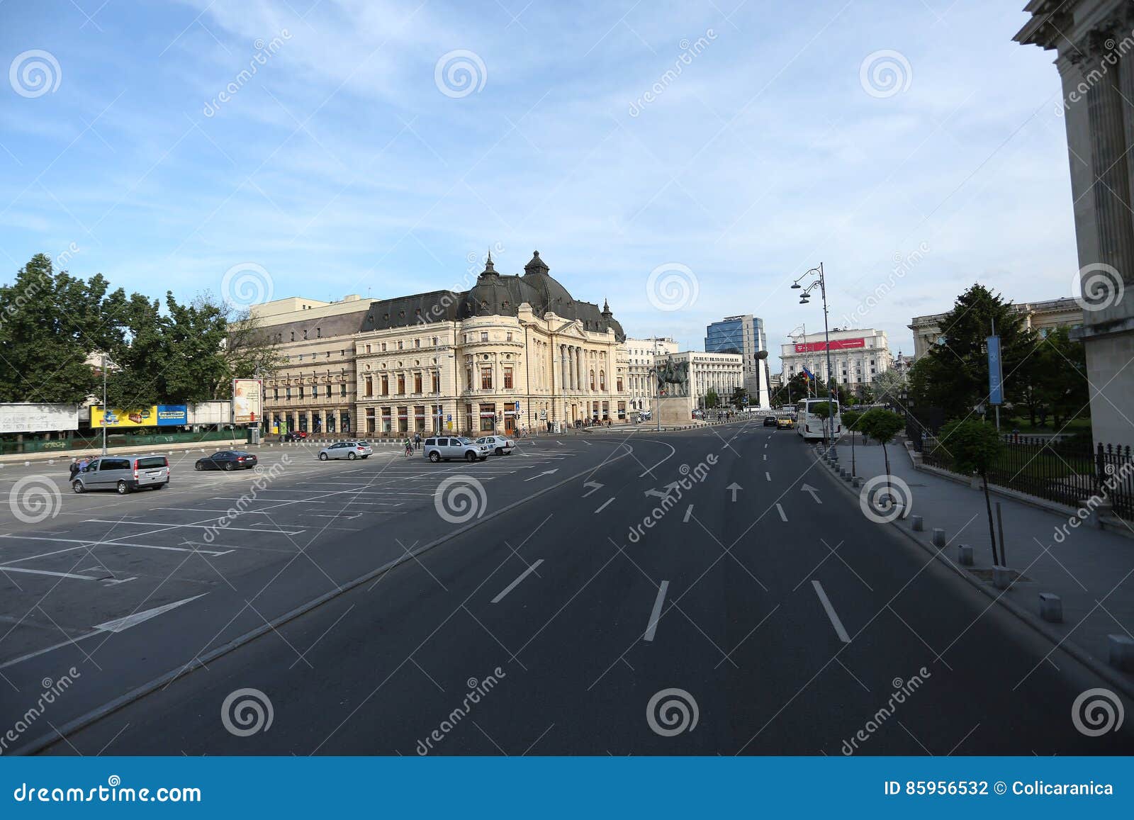 Driving on the Streets of Bucharest Editorial Photography - Image of ...