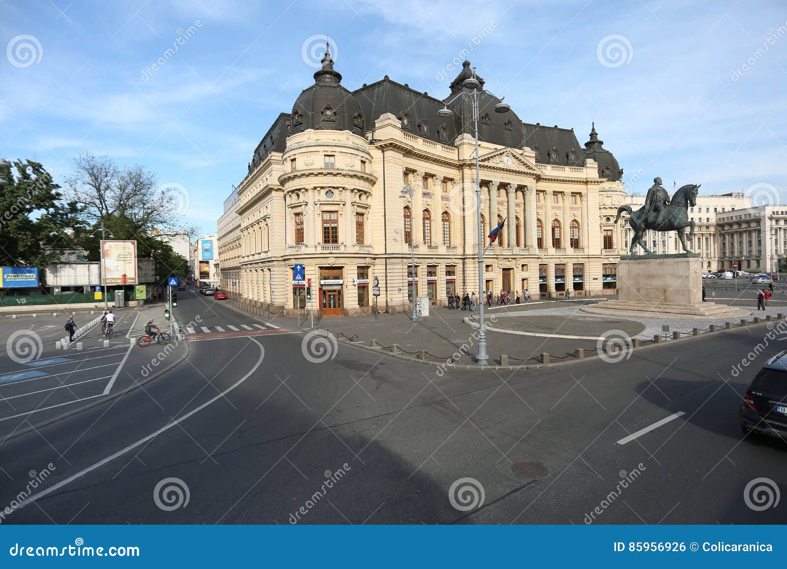 Driving on the Streets of Bucharest Editorial Photo - Image of ...
