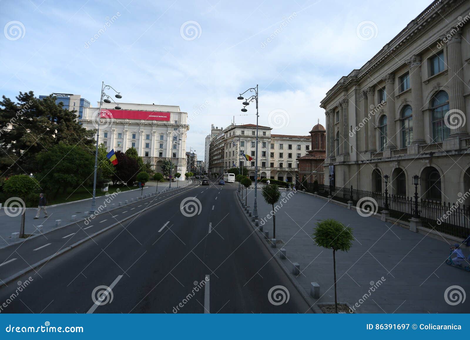 Driving on the Streets of Bucharest Editorial Photography - Image of ...