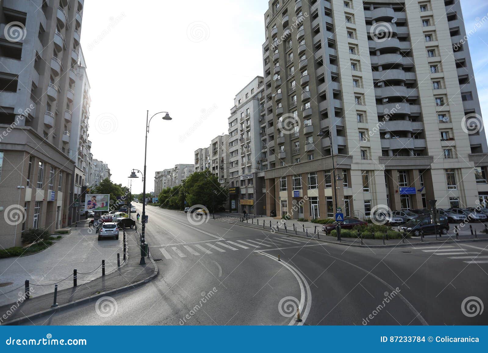 Driving on the Streets of Bucharest Editorial Stock Image - Image of ...