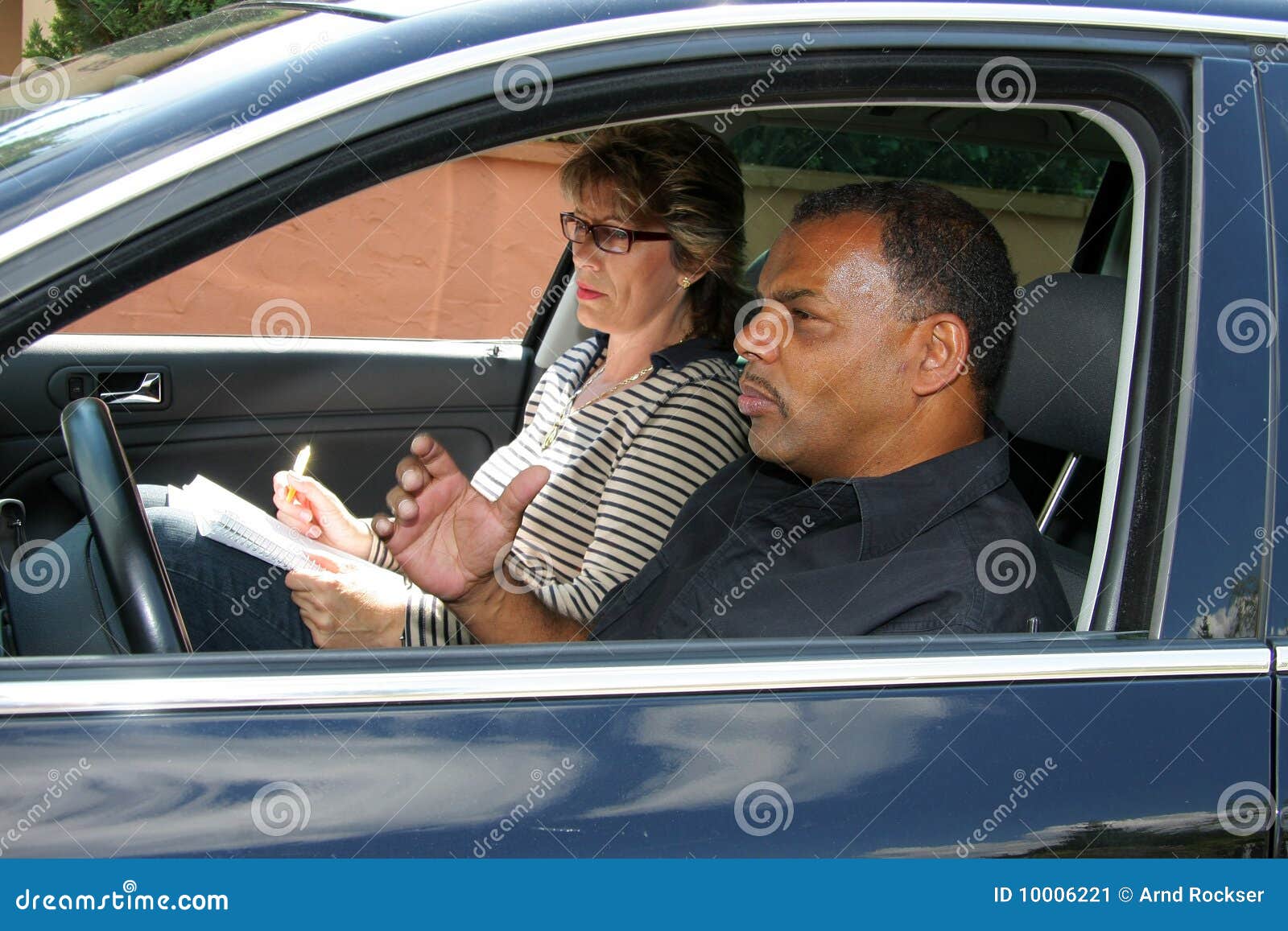 Driving test stock image. Image of girl, learning, focusing - 10006221