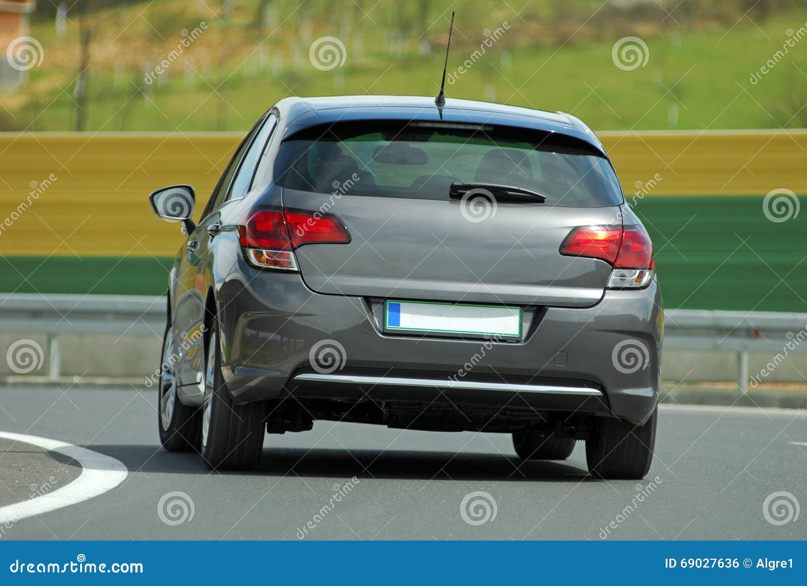 Driving too fast stock photo. Image of street, tail, diesel - 69027636