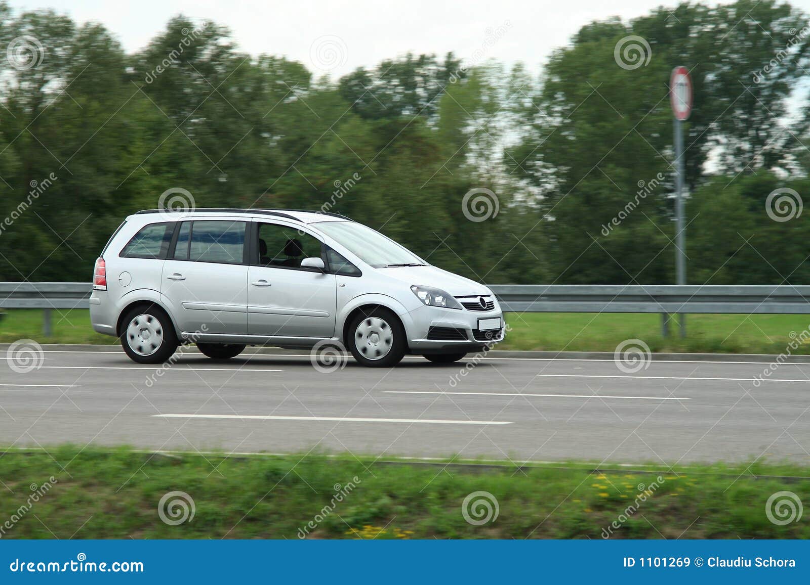 Driving Van stock image. Image of road, automobiles, automobile - 1101269