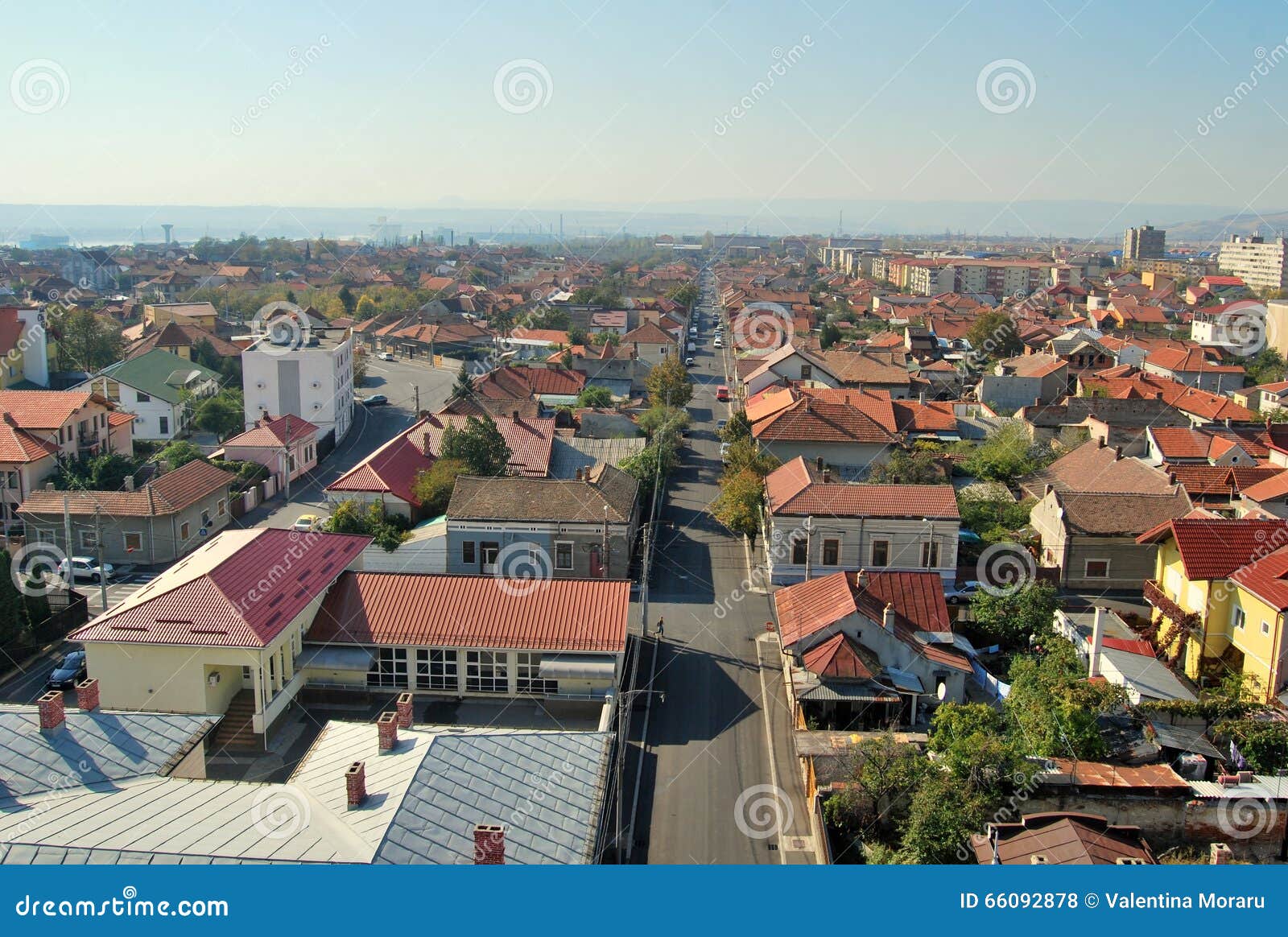 Drobeta-turnu severin stockfoto. Bild von übersehen, bezirk - 66092878