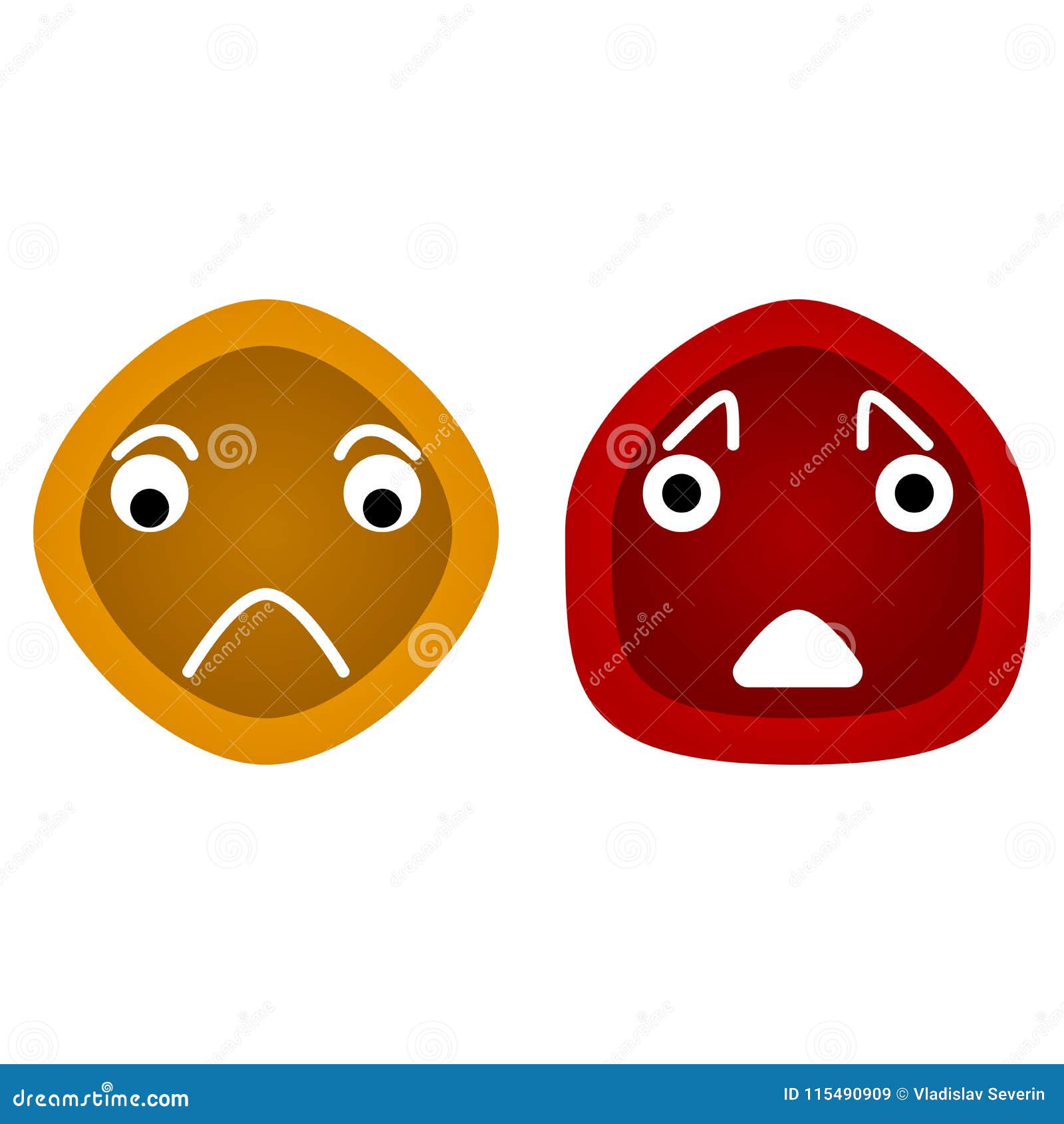 Droevig Pictogram Smiley stock illustratie. Illustration of liefde ...