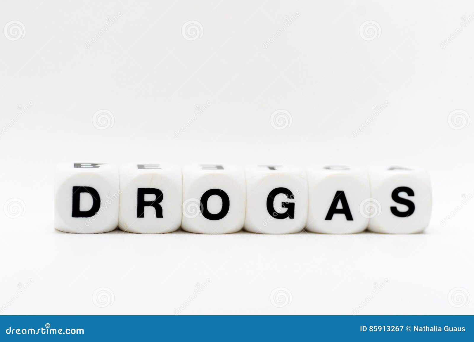 Sin Drogas, Spanish Text For No Drugs Text On Red Traffic Sign Royalty ...
