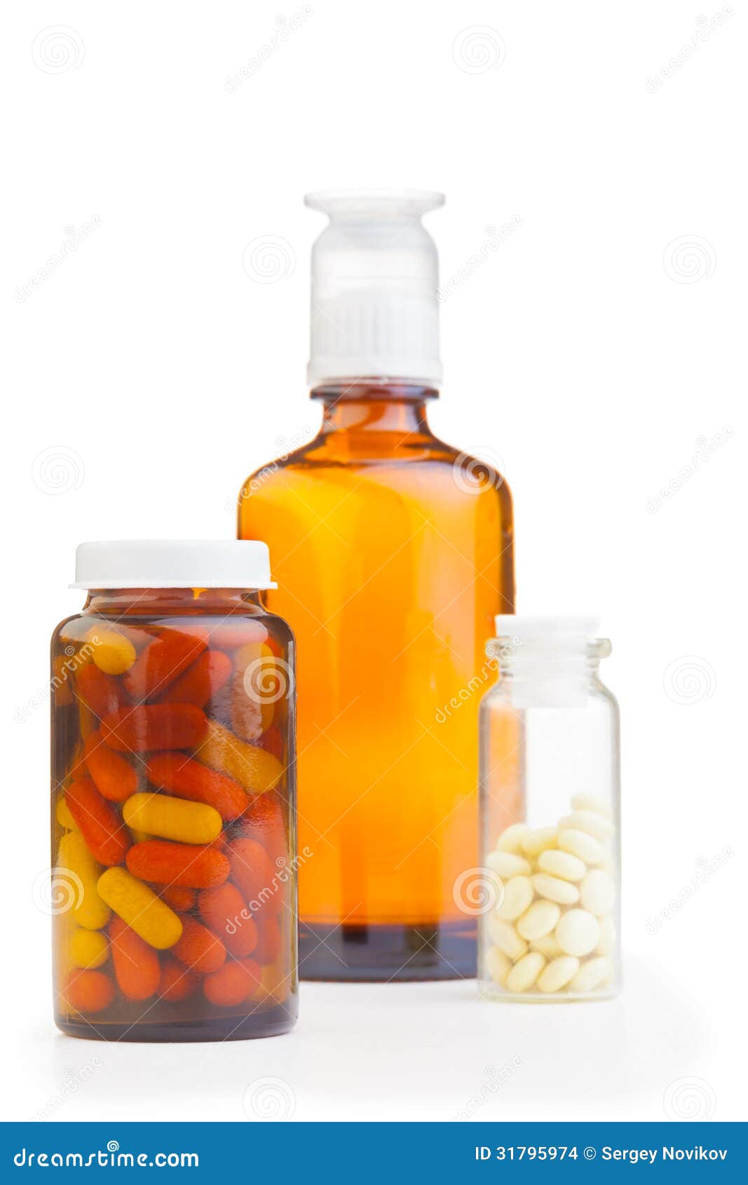 Drogen Mit Unterschiedlicher Medizin Stockfoto - Bild von medizin ...