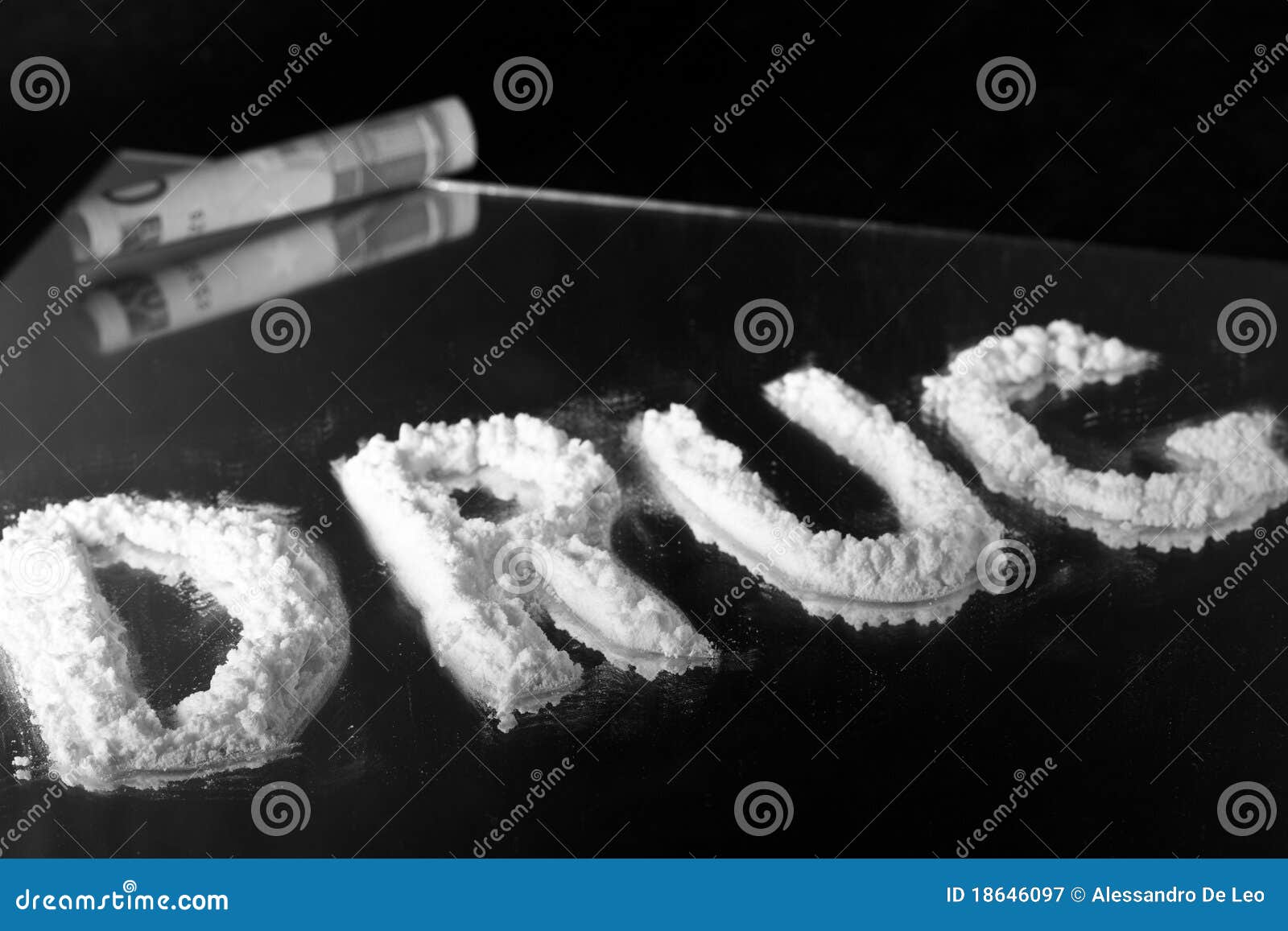 Drogue image stock. Image du orientation, noir, argent - 18646097