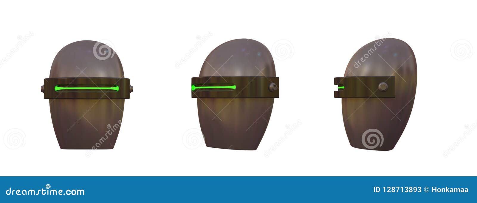 Droid head stock illustration. Illustration of xray - 128713893