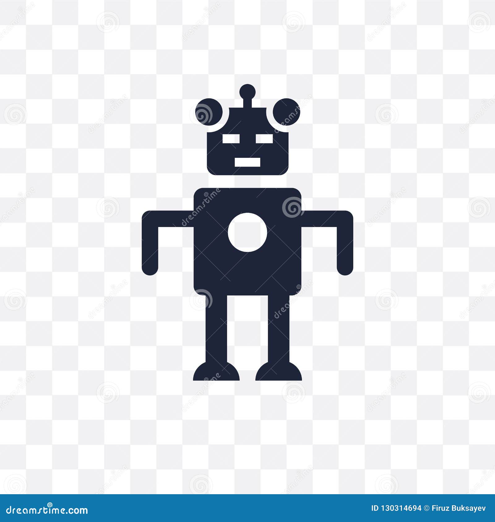 Droid Transparent Icon. Droid Symbol Design from Science Collect Stock ...