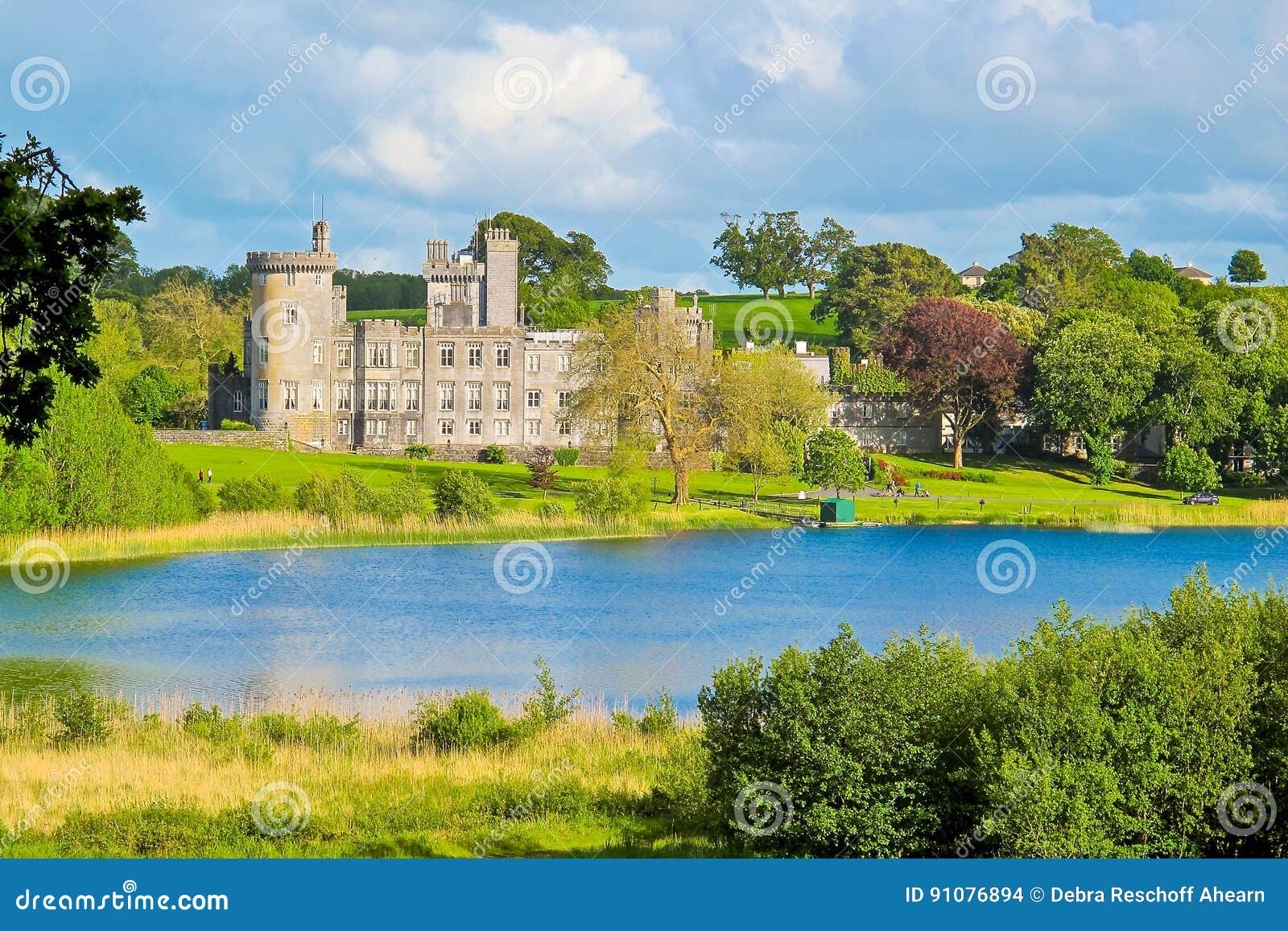 Dromoland castle stock photo. Image of park, architecture - 91076894