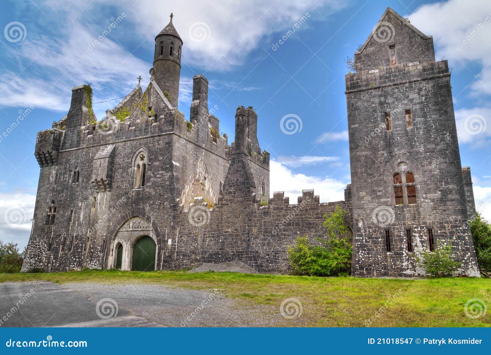 Dromore Castle - HDR stock image. Image of fort, historical - 21018547