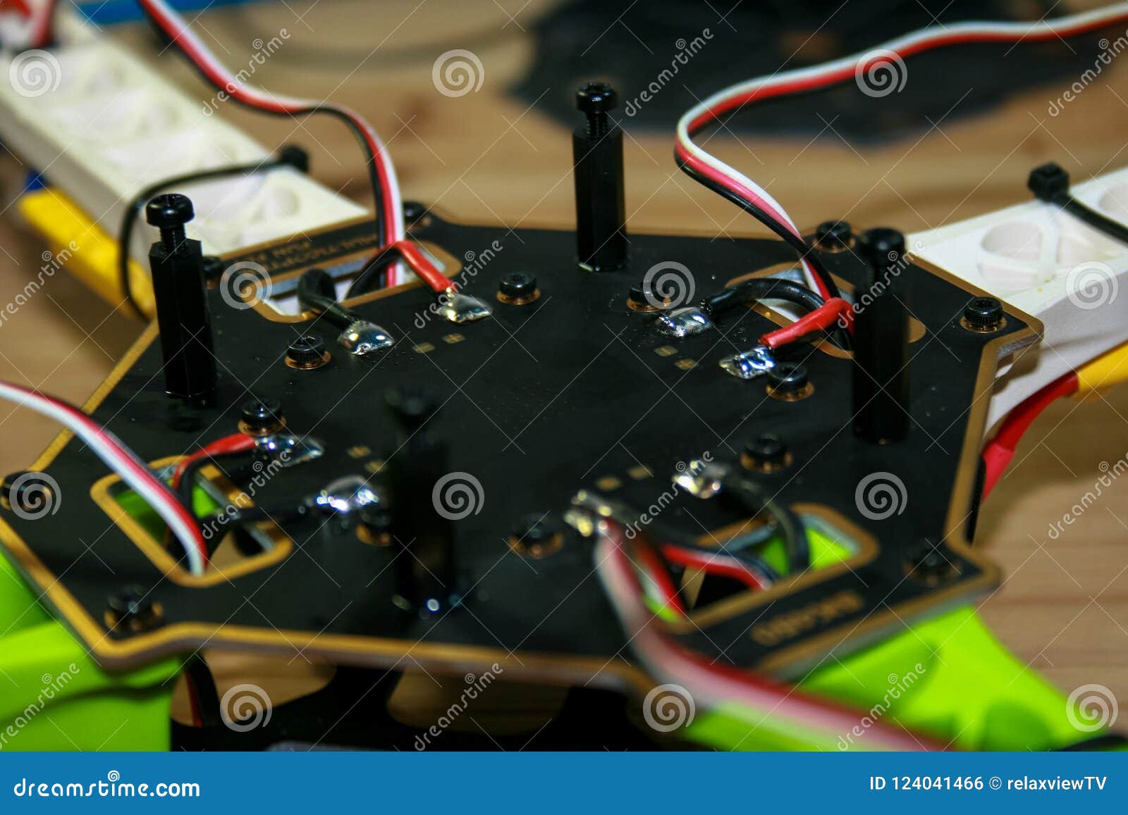 Drone Building Process and Assembly of Electronic Parts for a Q Stock ...