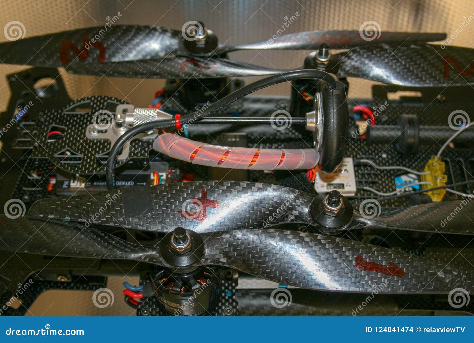 Drone Building Process And Assembly Of Electronic Parts For A Q Royalty ...