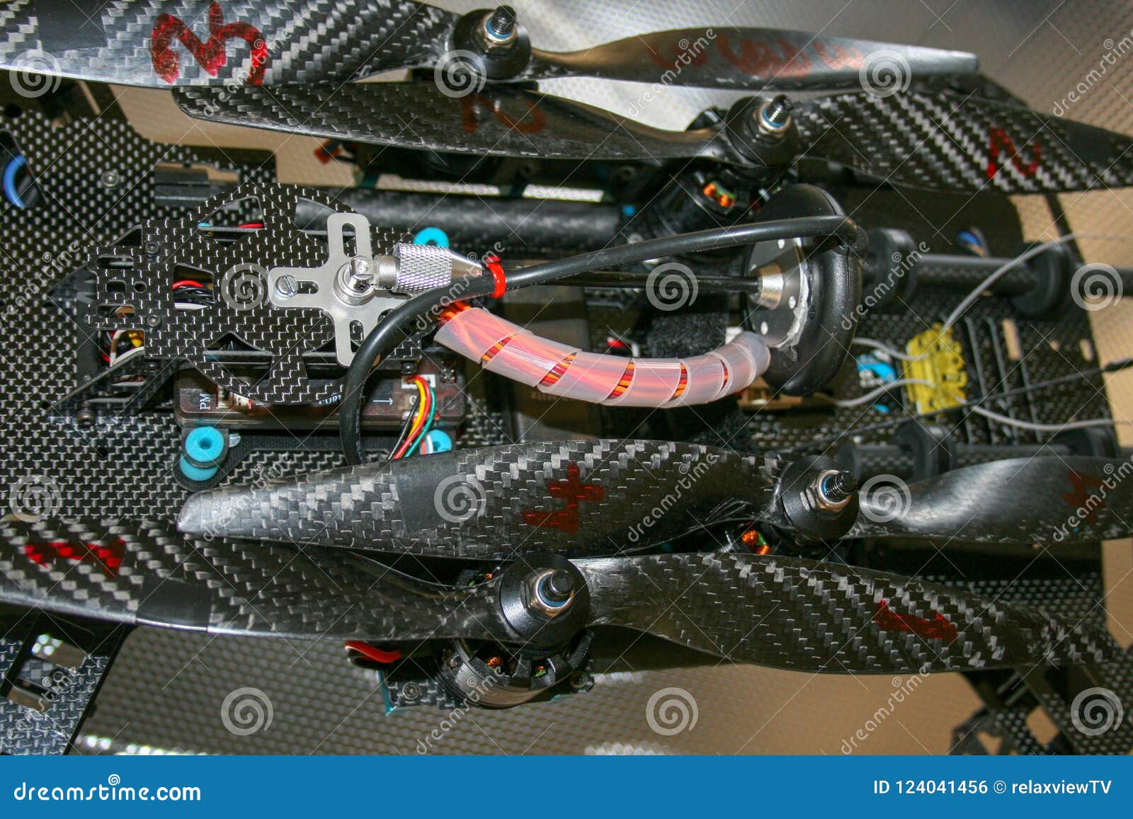 Drone Building Process and Assembly of Electronic Parts for a Q Stock ...