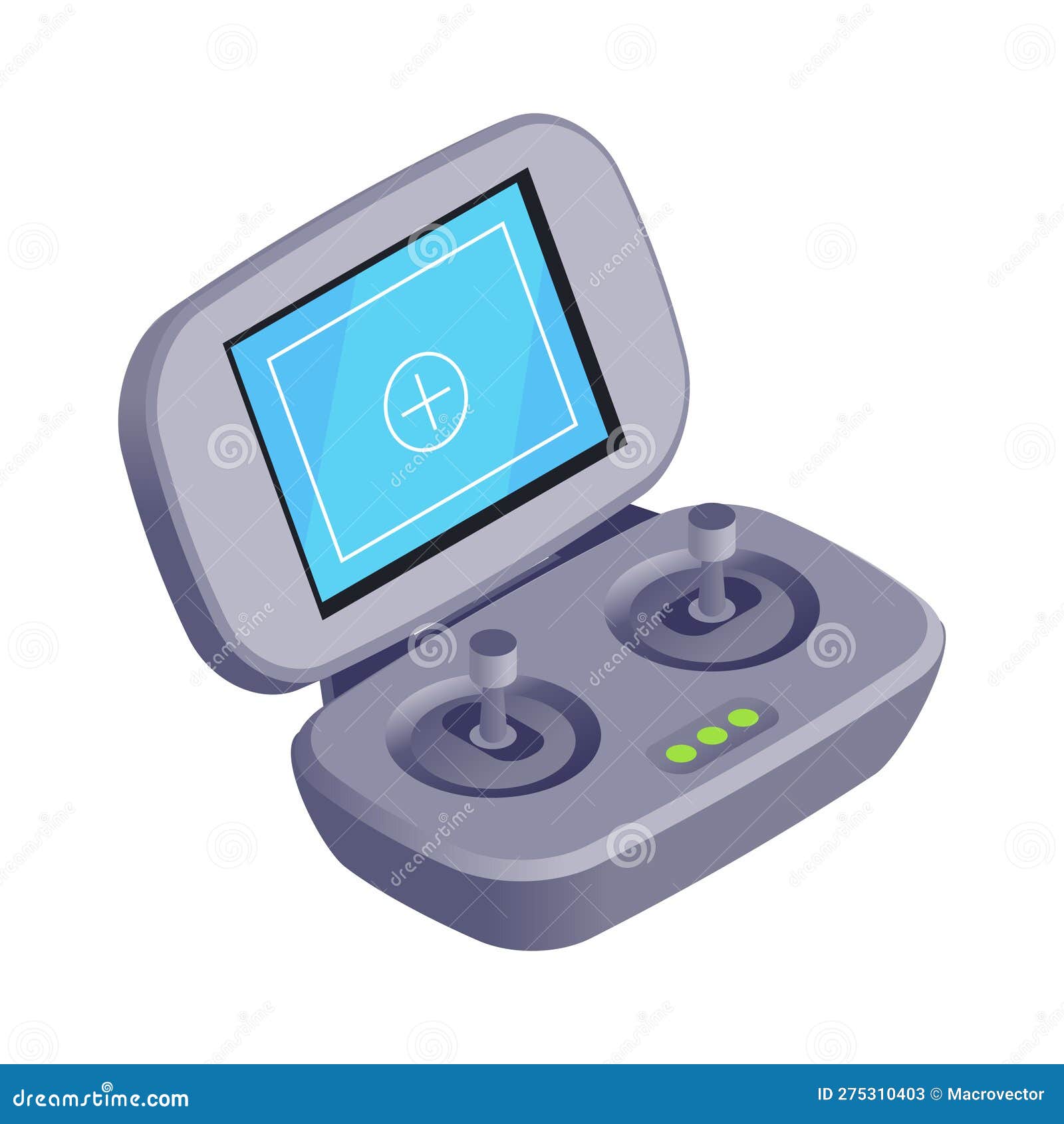 Drone Control Icon stock vector. Illustration of aerial - 275310403