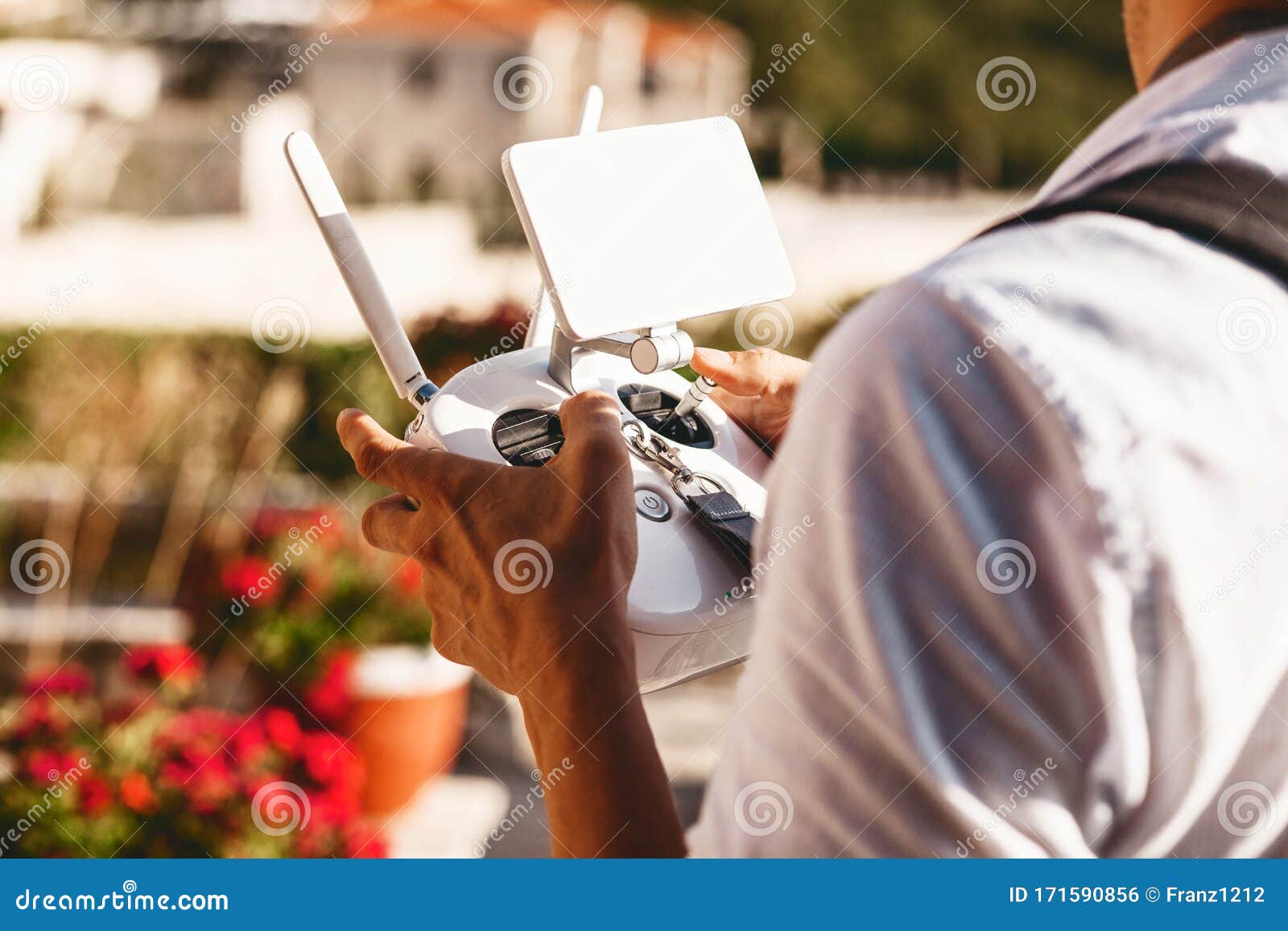 Drone Control Panel for a Mockup Stock Photo - Image of flight, mockup ...