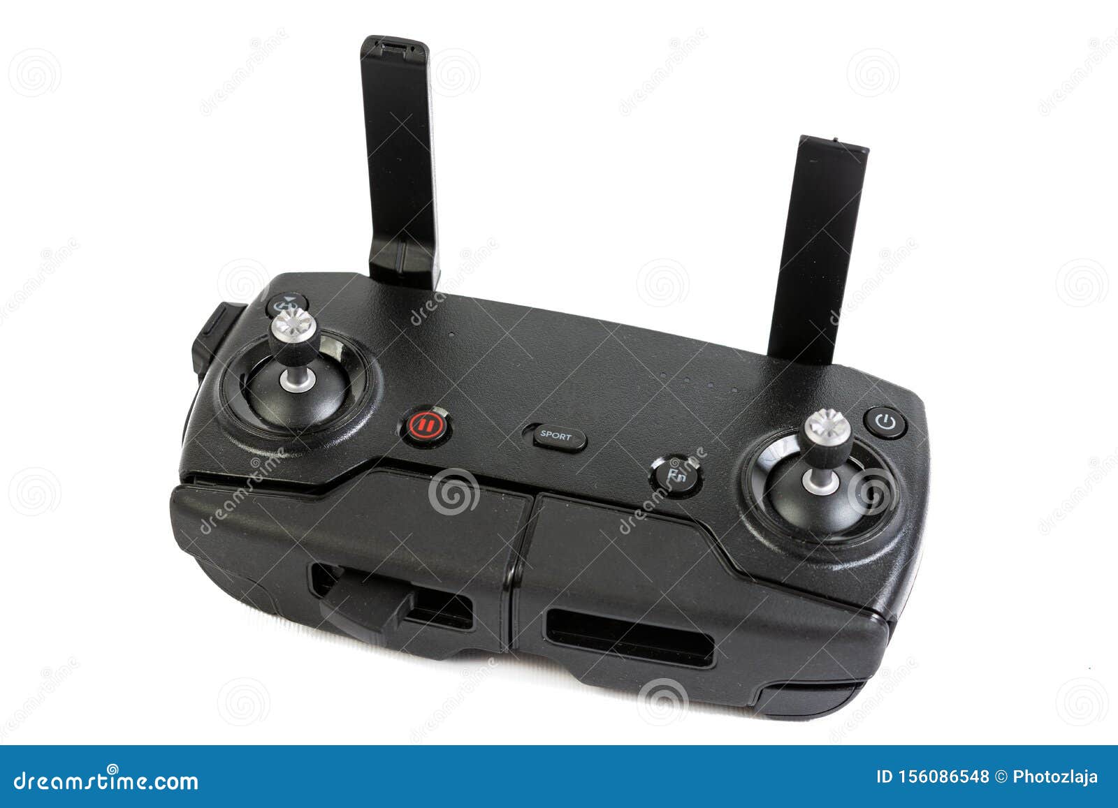 Drone Controler Isolated Above White Background Stock Photo - Image of ...