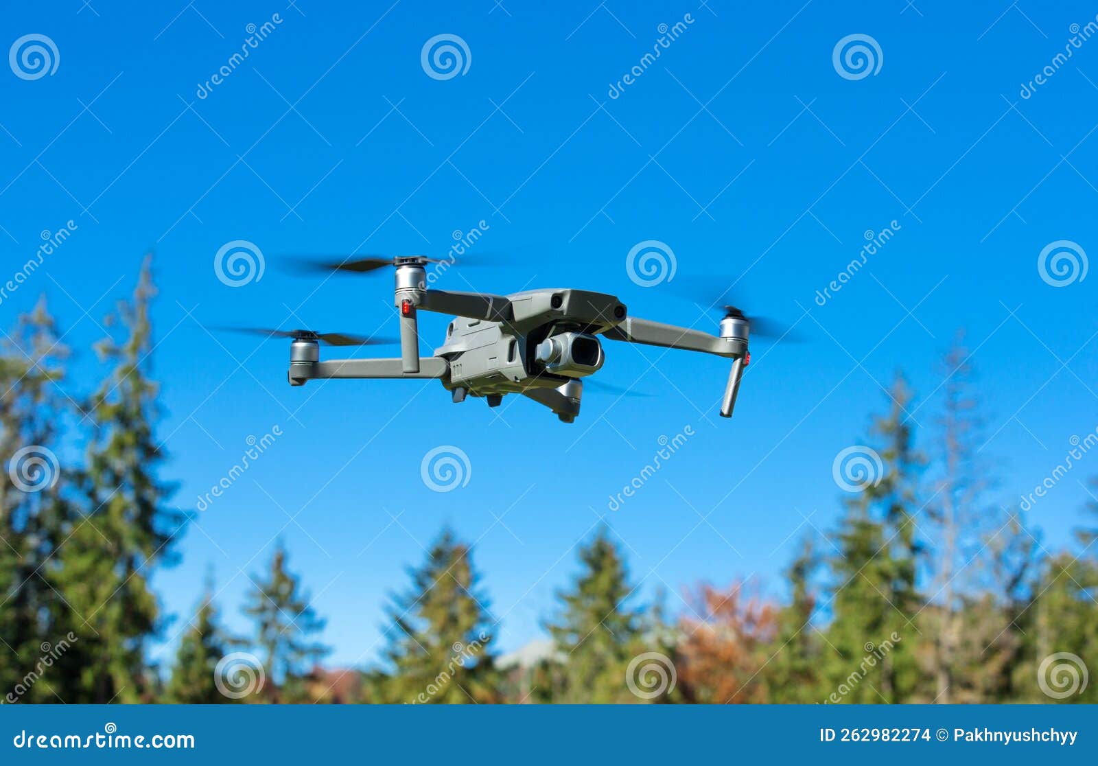 The drone copter flying stock photo. Image of drone - 262982274