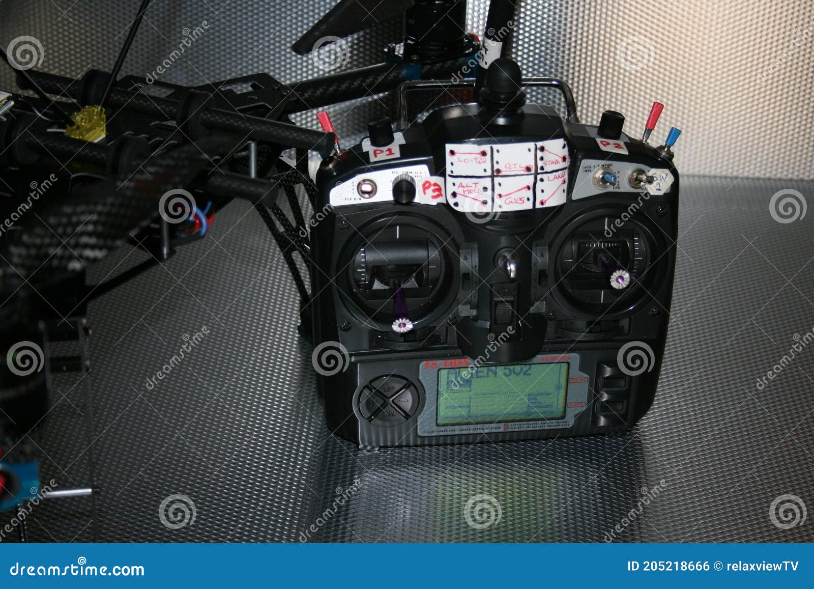Drone Design Prototype And Build Showing Different Electronic Modules ...