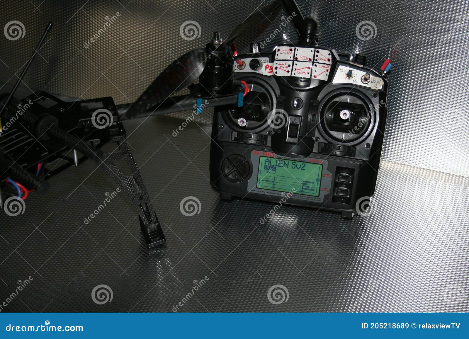 Drone Design Prototype And Build Showing Different Electronic Modules ...