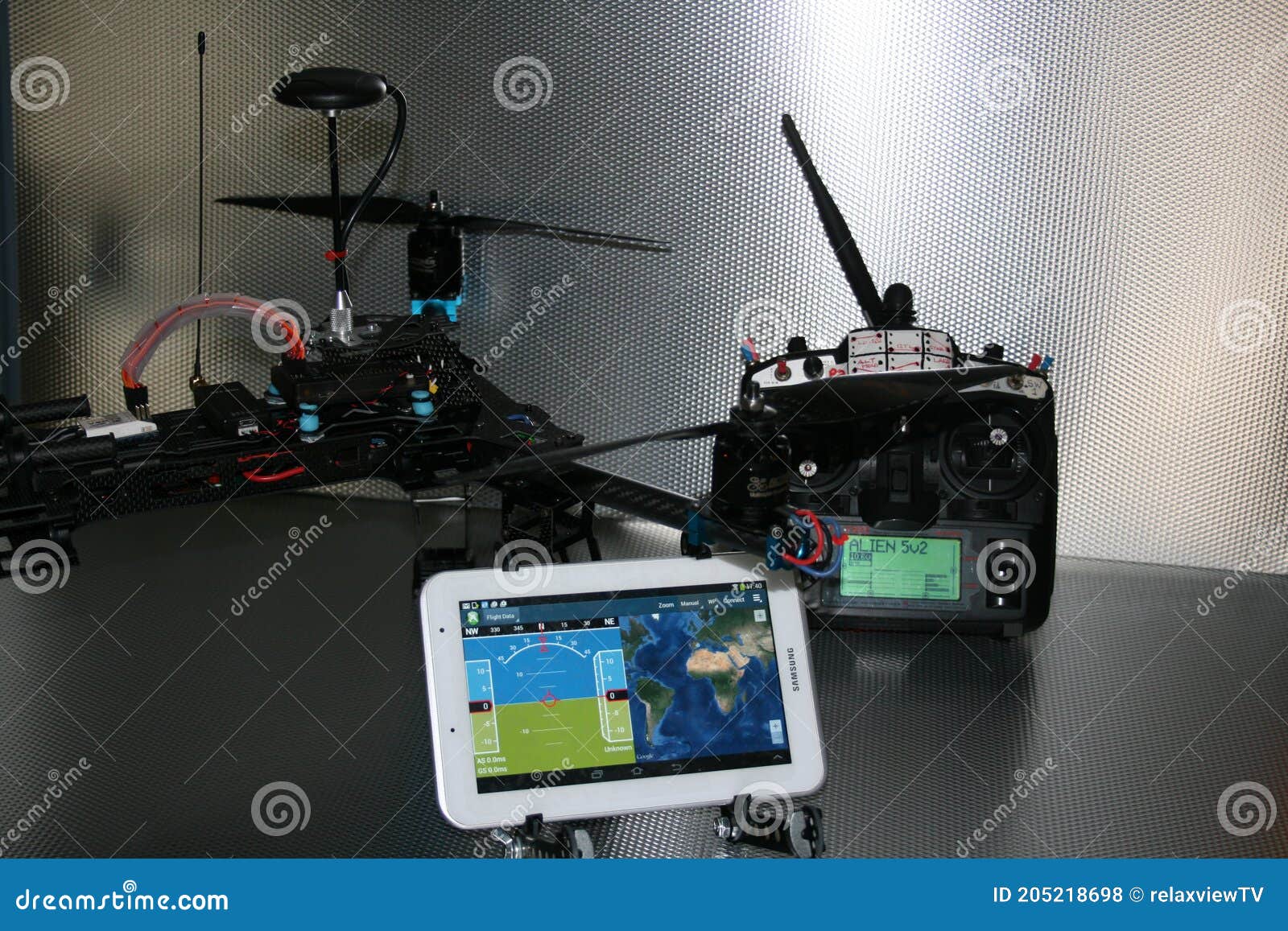 Drone Design Prototype And Build Showing Different Electronic Modules ...