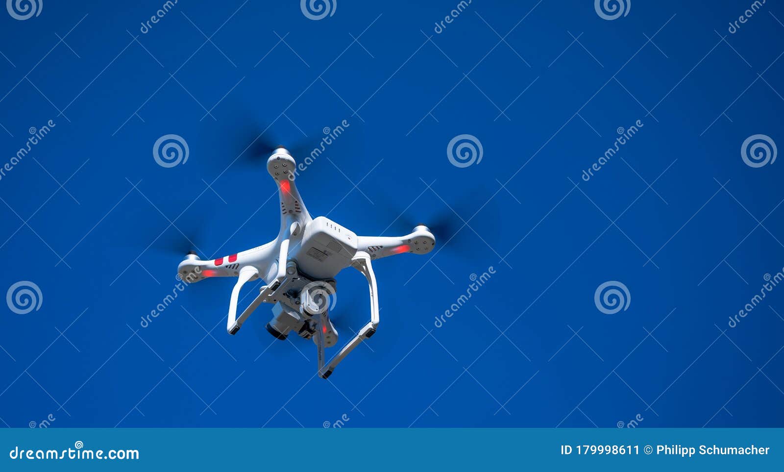 A Drone Fly in a Over Head Position Close View Stock Image - Image of ...