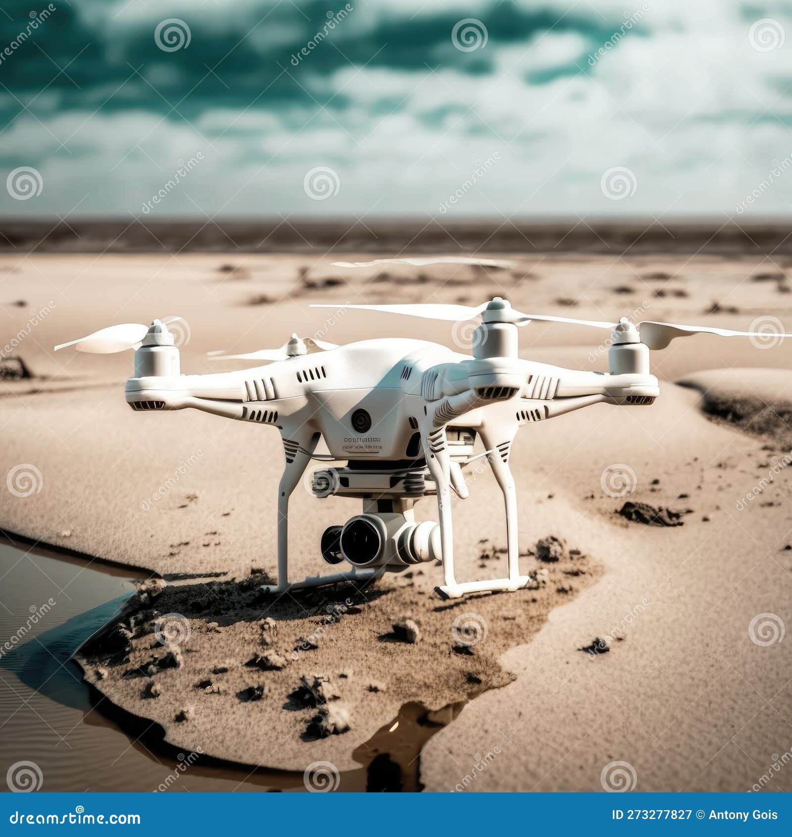 Drone, High Quality, Made in Ai Stock Illustration - Illustration of ...