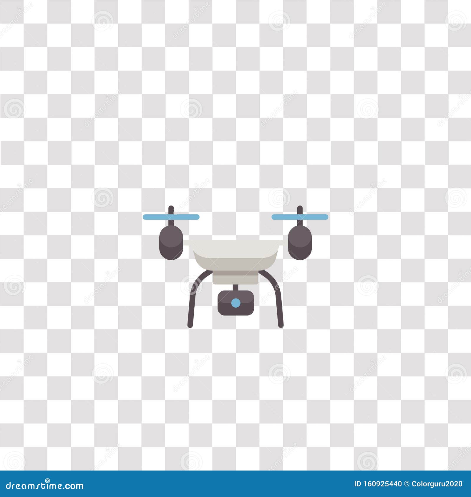 Drone Icon Sign and Symbol. Drone Color Icon for Website Design and ...